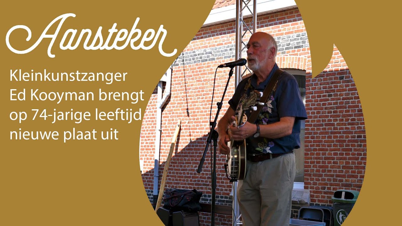 Kleinkunstzanger Ed Kooyman brengt op 74-jarige leeftijd nog nieuw werk ...